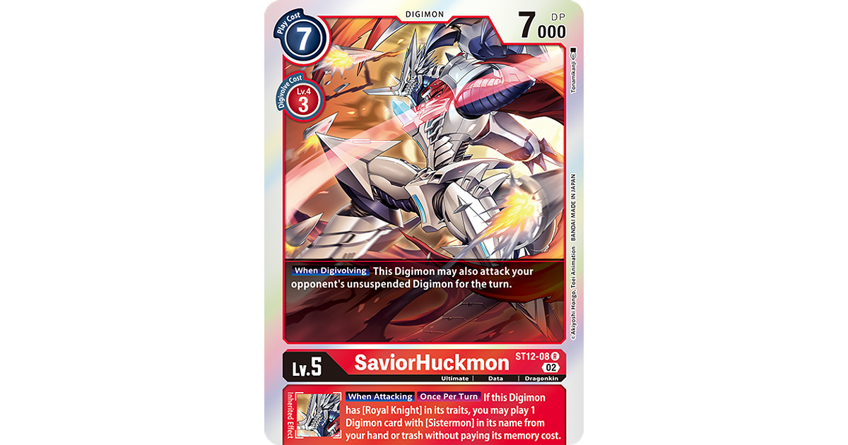 ST12-08 R SaviorHuckmon