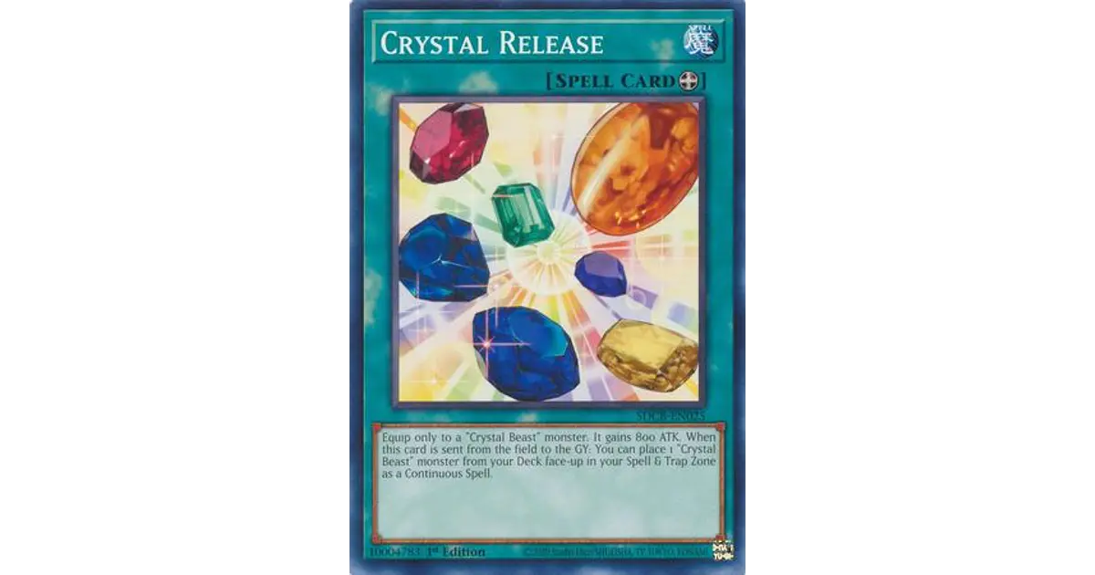 Crystal Release - SDCB-EN025 - Common 1st Edition