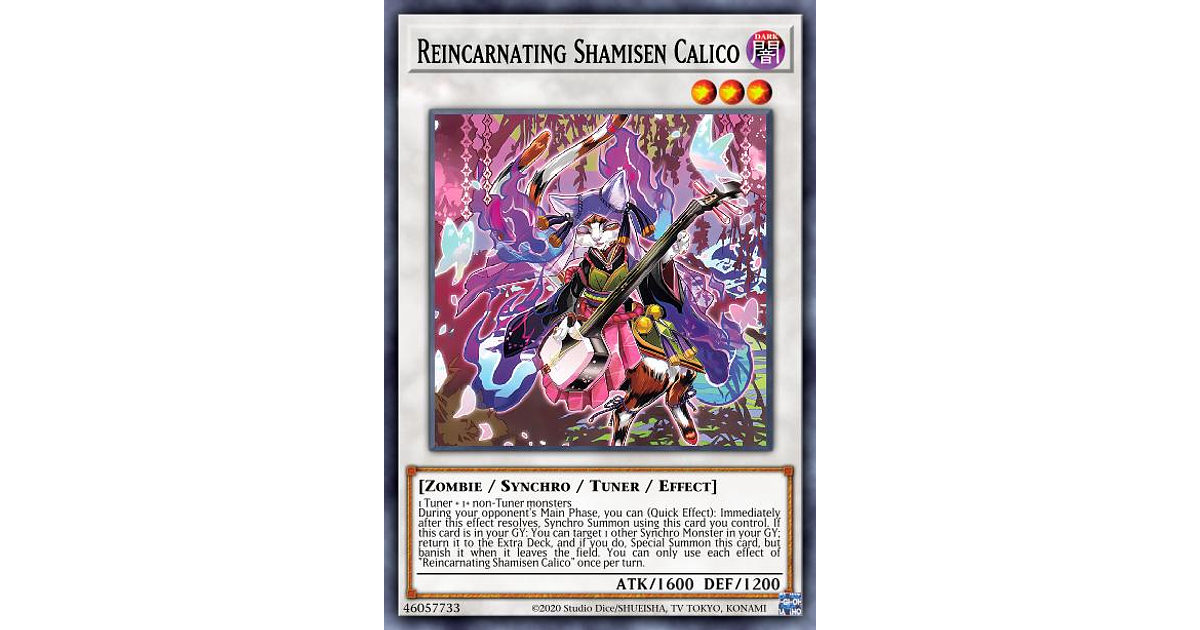 Shamisen Samsara Sorrowcat - DABL-EN044 - Super Rare 1st...