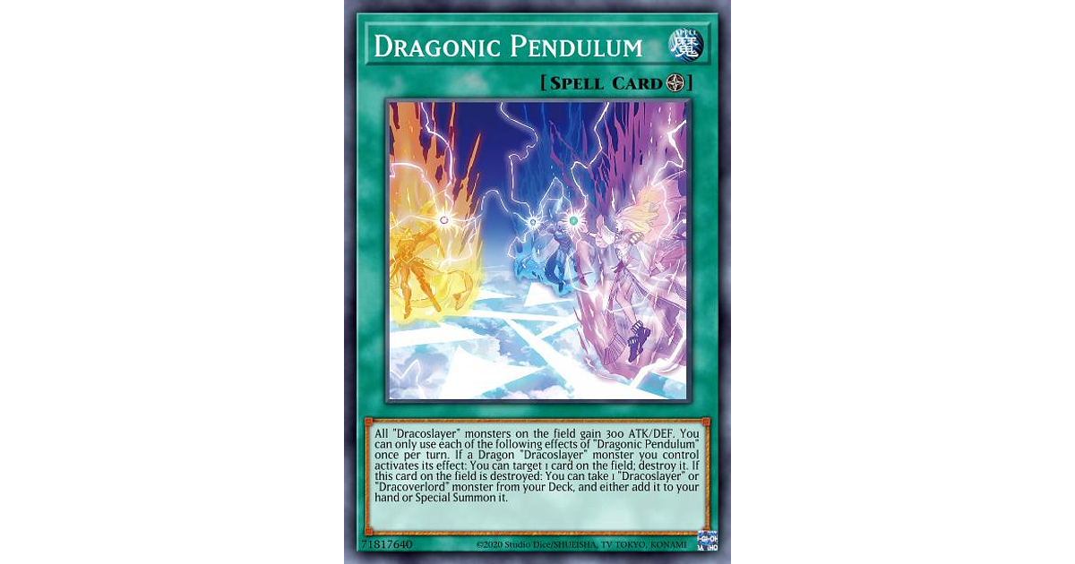 Dragonic Pendulum - DABL-EN065 - Common 1st Edition