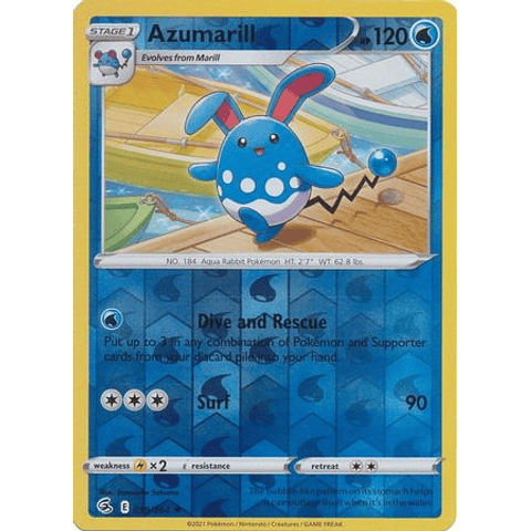 Azumarill - 059/264 - Rare Reverse Holo