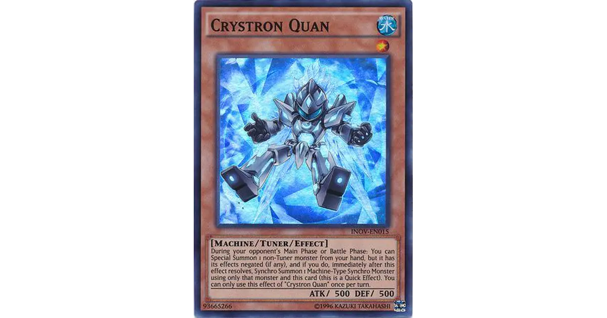 Crystron Quan - INOV-EN015 - Super Rare Unlimited