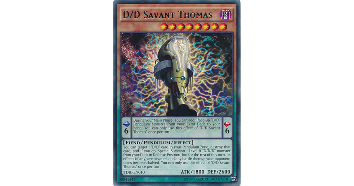 D/D Savant Thomas - TDIL-EN010 - Rare Unlimited