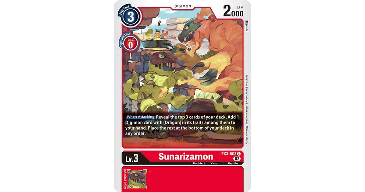 EX3-003 C Sunarizamon