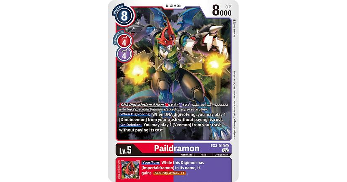 EX3-010 U Paildramon