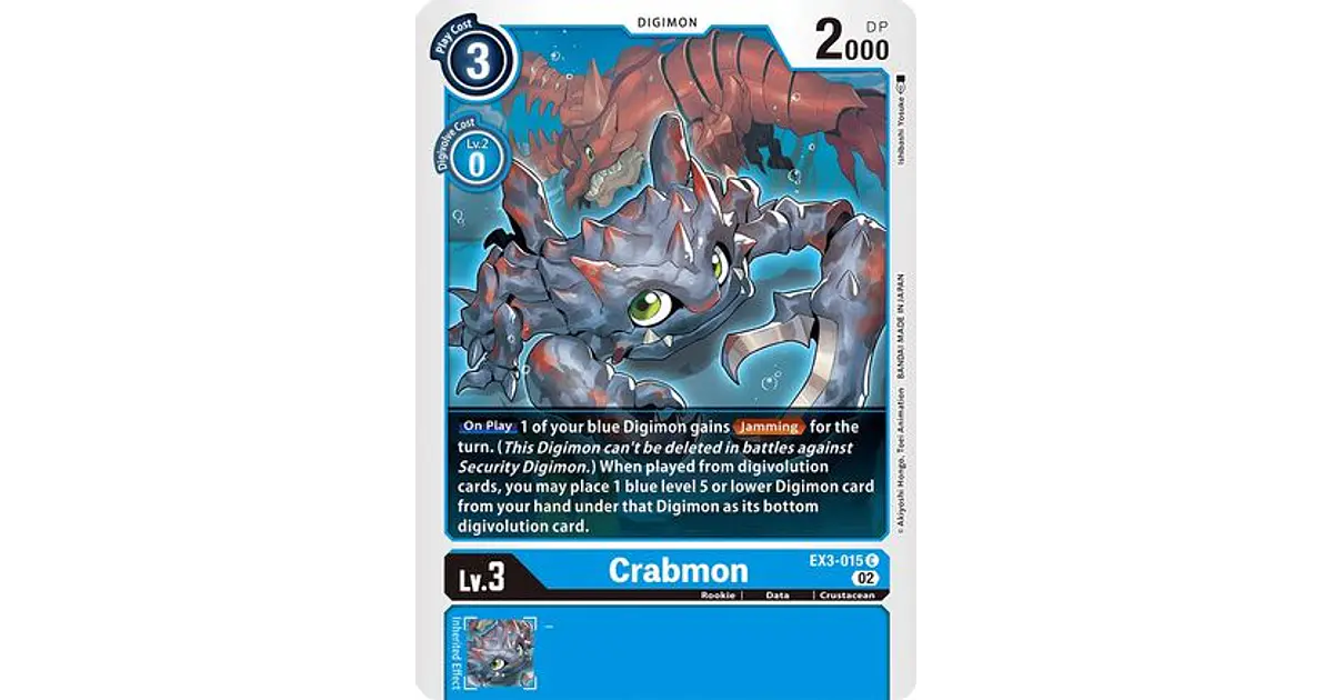 EX3-015 C Crabmon