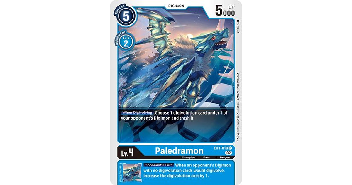 EX3-019 C Paledramon