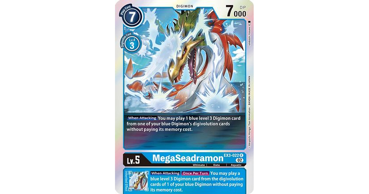 EX3-022 R MegaSeadramon