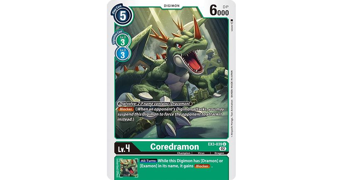 EX3-039 U Coredramon
