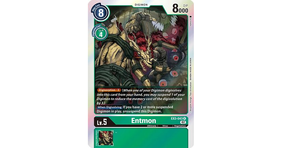 EX3-043 R Entmon