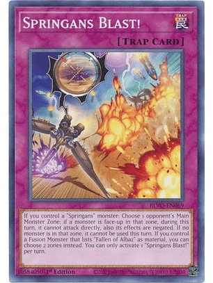 Springans Blast! - BLVO-EN069 - Common 1st Edition