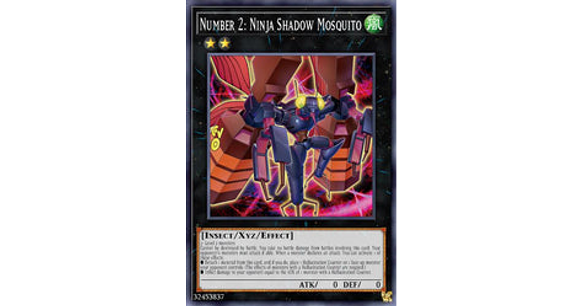Number 2: Ninja Shadow Mosquito - BLCR-EN029 - Secret Rar...