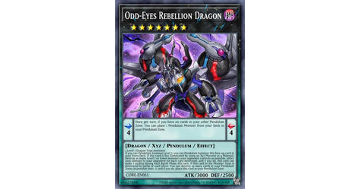 Odd-Eyes Rebellion Dragon - BLCR-EN076 - Ultra Rare 1st E...