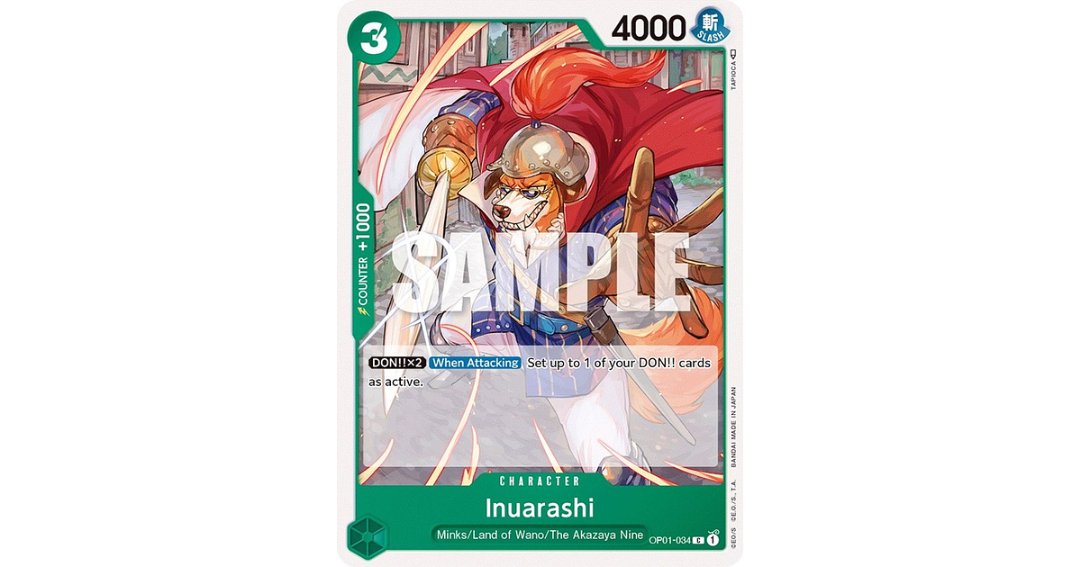 OP01-034 C Inuarashi