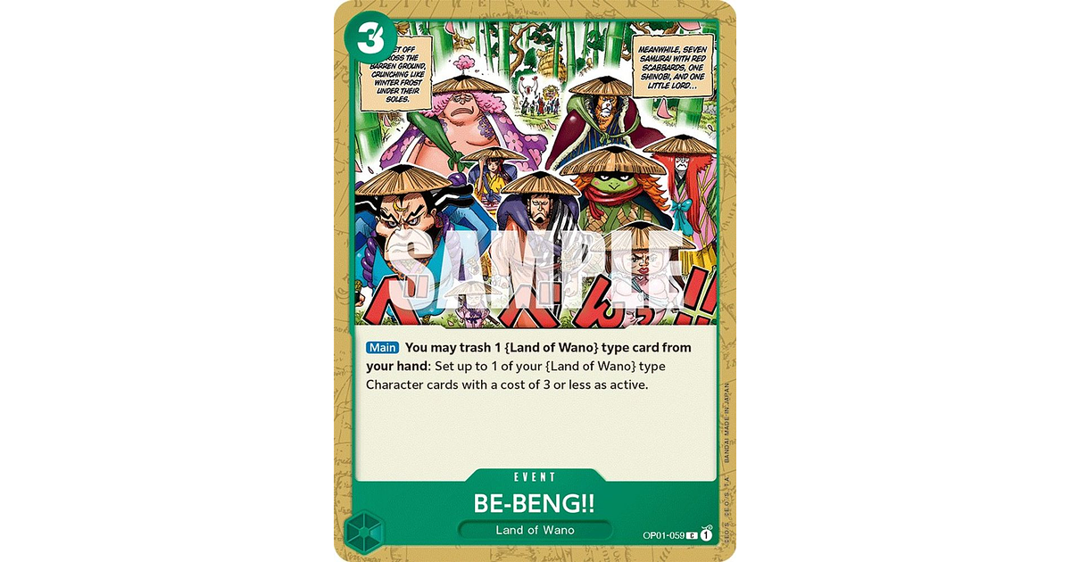 OP01-059 C BE-BENG!!