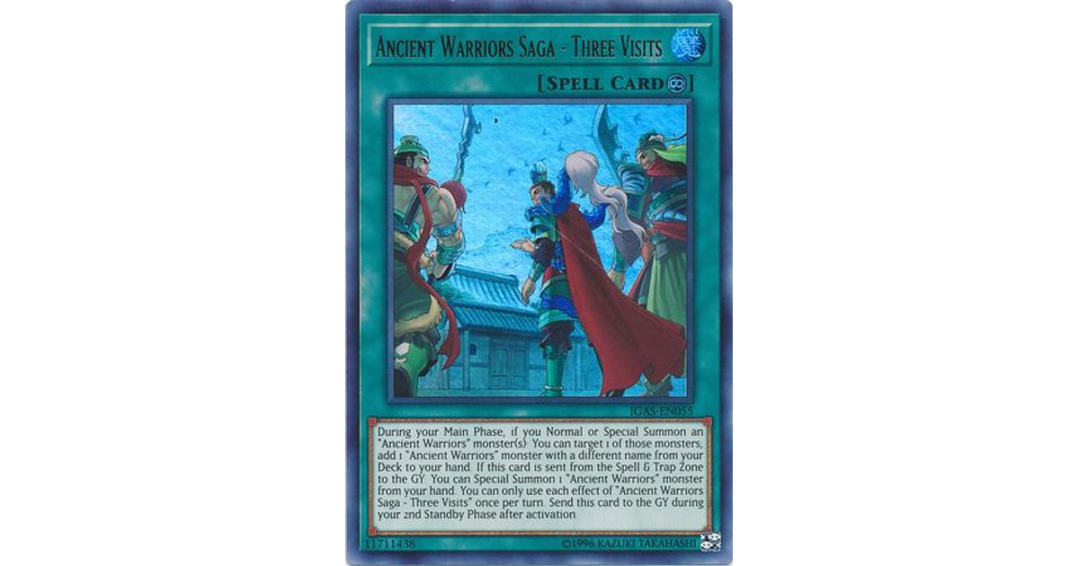 Ancient Warriors Saga - Three Visits - IGAS-EN055 - Ultra...