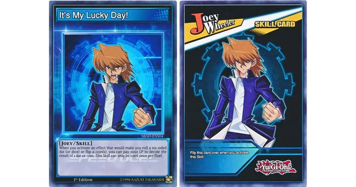 It's My Lucky Day! - SBAD-ENS04 - Super Rare 1st Edition ...