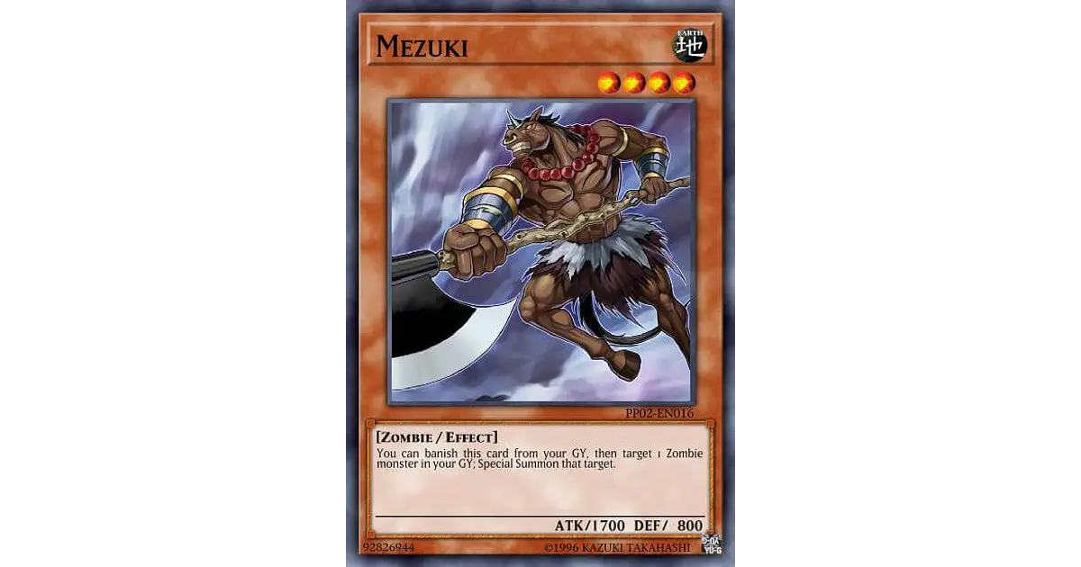 Mezuki - MAMA-EN050 - Ultra Rare 1st Edition