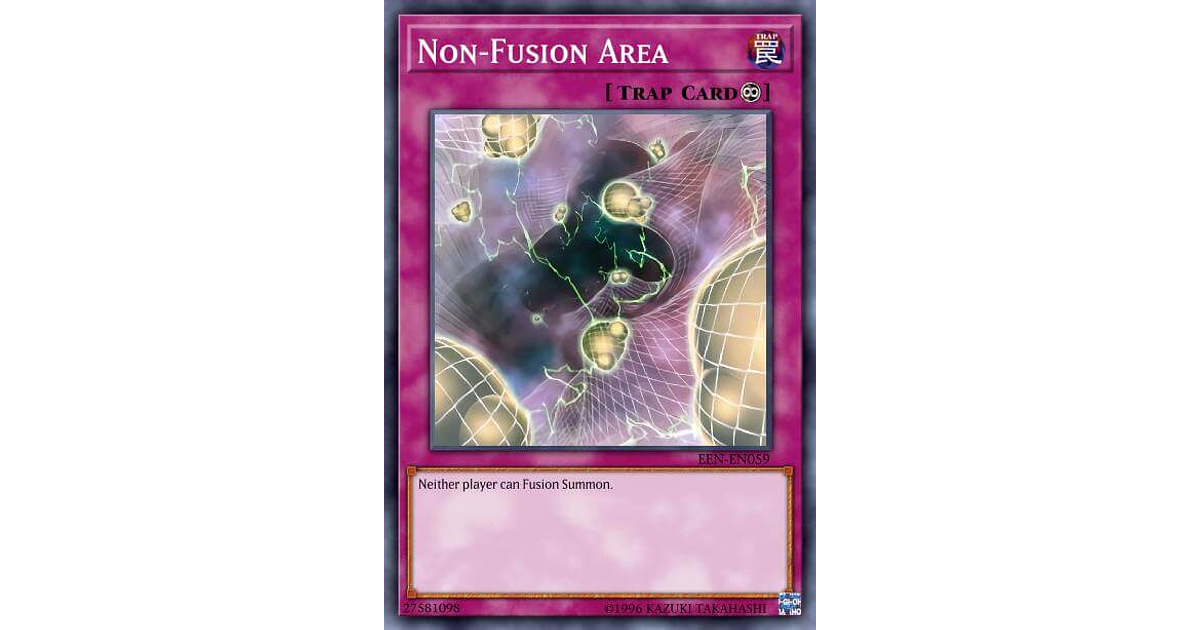 Non-Fusion Area - MAMA-EN095 - Ultra Rare 1st Edition