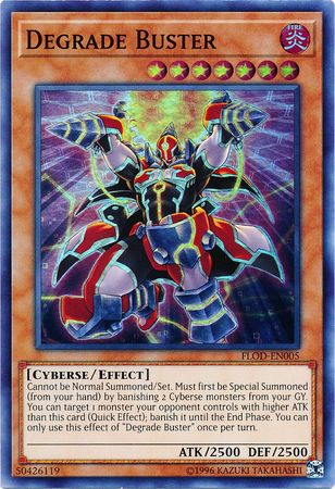 Degrade Buster - FLOD-EN005 - Super Rare Unlimited