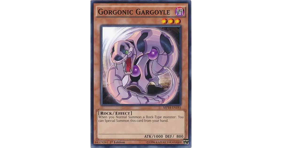 Gorgonic Gargoyle - MP14-EN193 - Common 1st Edition