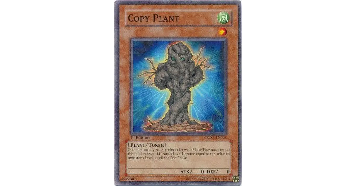 Copy Plant - CSOC-EN005 - Common 1st Edition