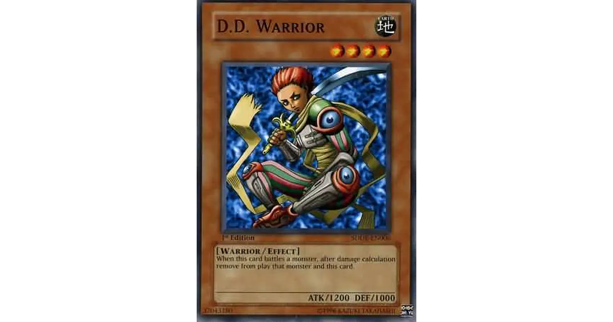 D.D. Warrior - SDDE-EN006 - Common 1st Edition
