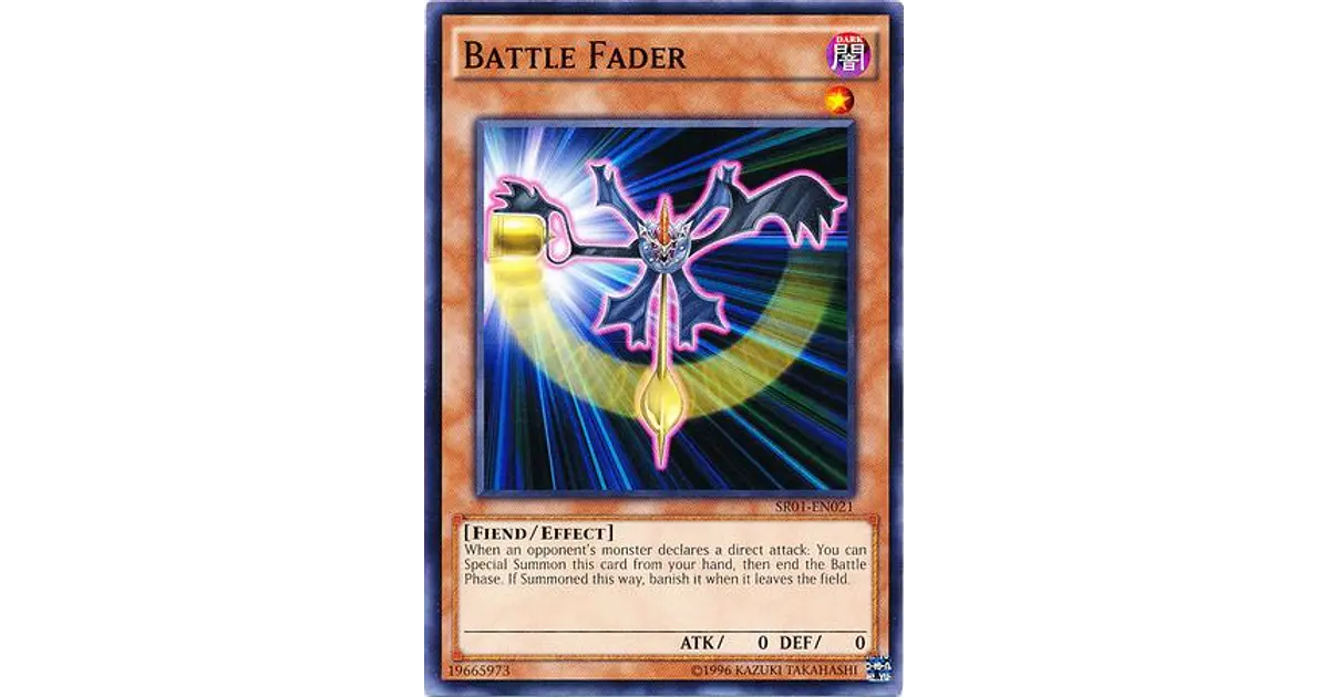 Battle Fader - SR01-EN021 - Common Unlimited