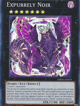 Expurrely Noir - AMDE-EN018 - Collector's Rare 1st Edition