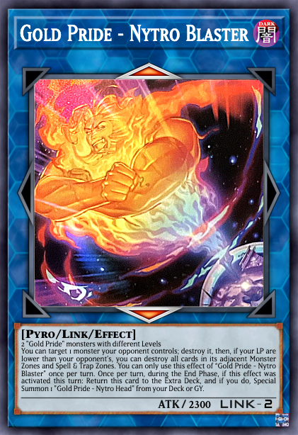 Gold Pride - Nytro Blaster - PHHY-EN090 - Super Rare 1st ...