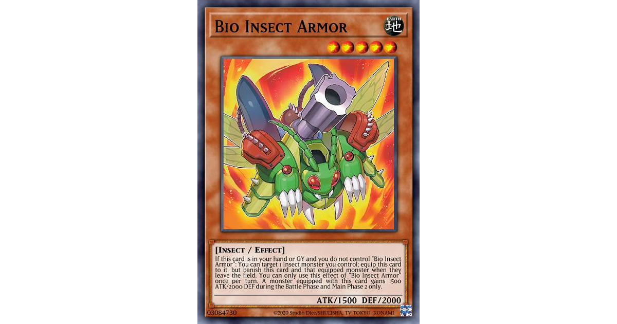Bio-Insect Armor - PHHY-EN014 - Common 1st Edition