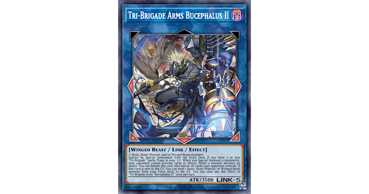 Tri-Brigade Arms Bucephalus II - PHHY-EN048 - Super Rare ...