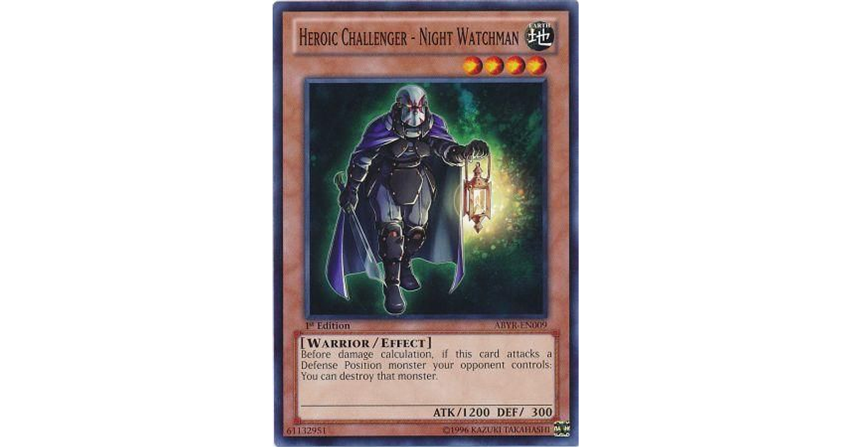 Heroic Challenger - Night Watchman - ABYR-EN009 - Common ...