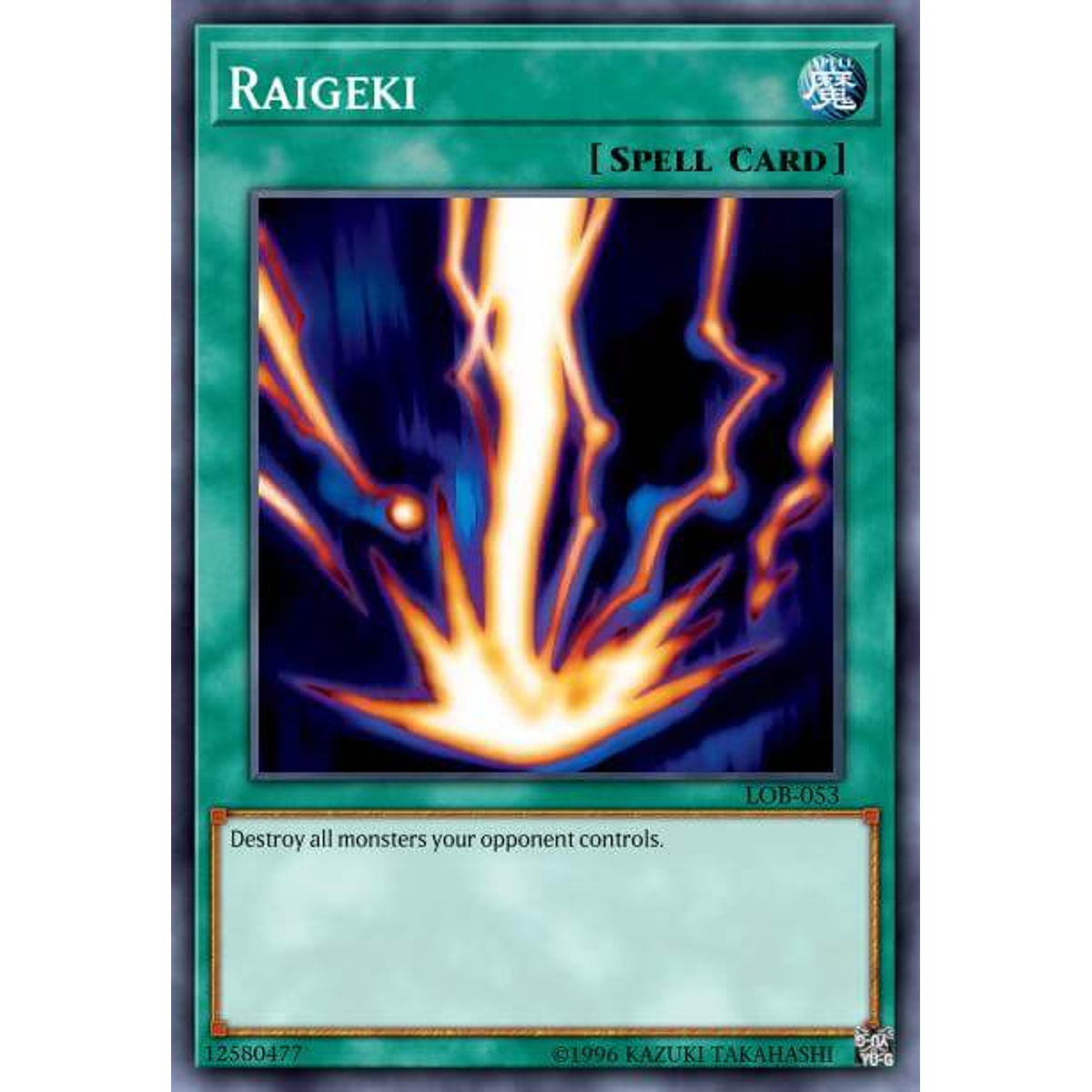 Raigeki - SDBT-EN025 - Common 1st edition