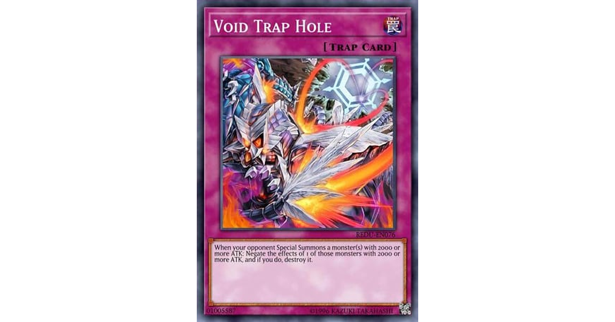 Void Trap Hole - SDBT-EN030 - Common 1st edition