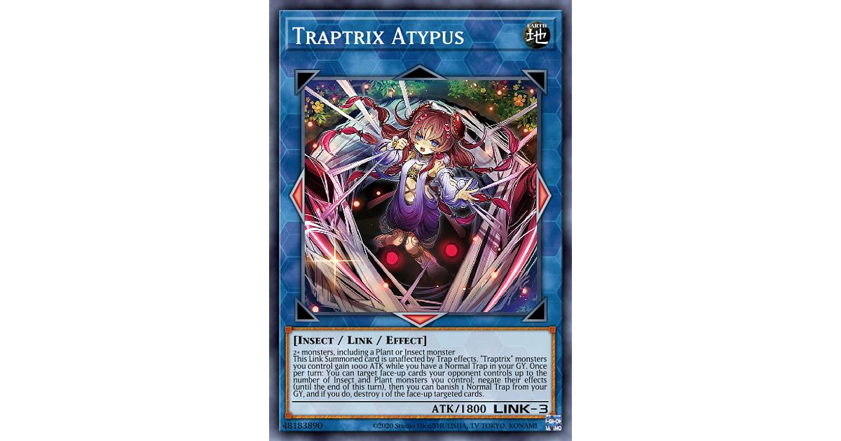 Traptrix Atypus - SDBT-EN043 - Ultra Rare 1st edition