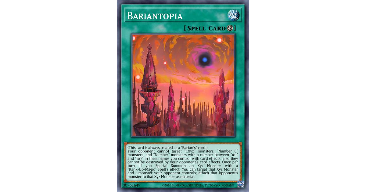 Barian Untopia - MAZE-EN022 - Rare 1st Edition