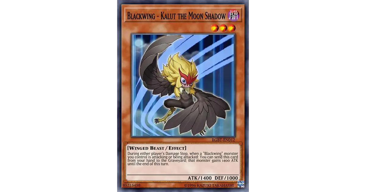 Blackwing - Kalut the Moon Shadow - MAZE-EN037 - Rare 1st...