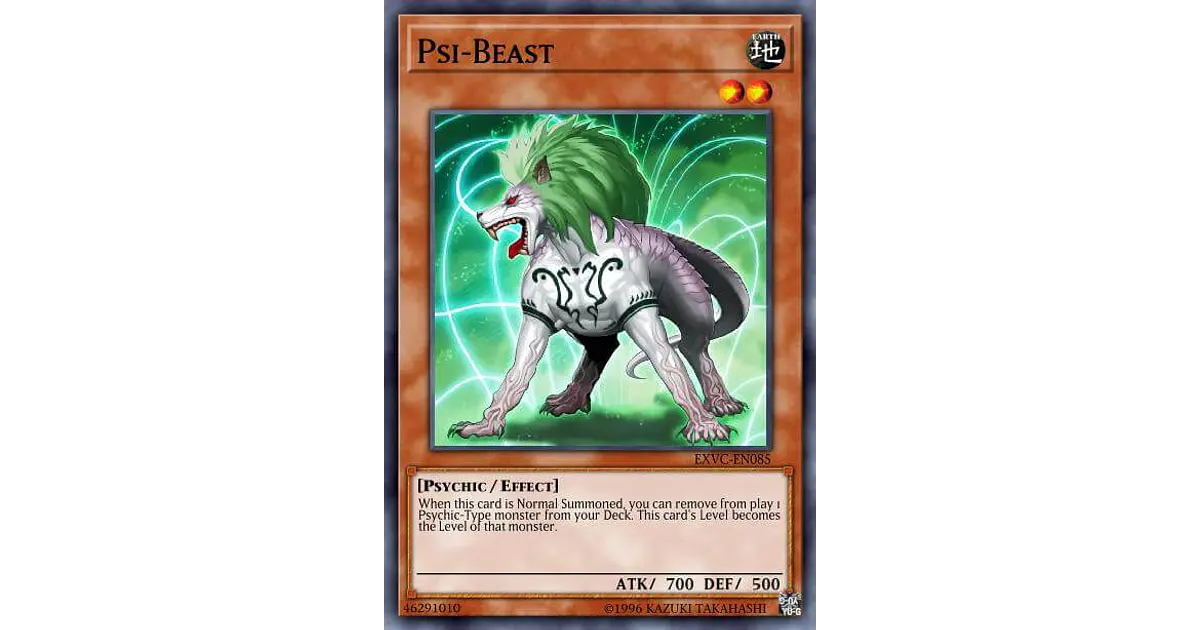 Psi-Beast - MAZE-EN040 - Super Rare 1st Edition