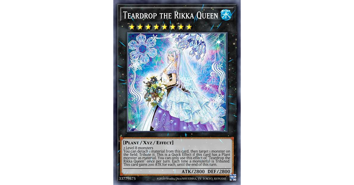 Teardrop the Rikka Queen - MAZE-EN053 - Ultra Rare 1st Ed...