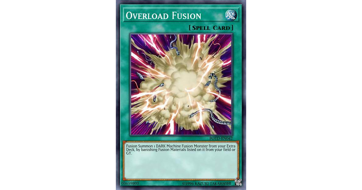 Overload Fusion - MAZE-EN056 - Rare 1st Edition
