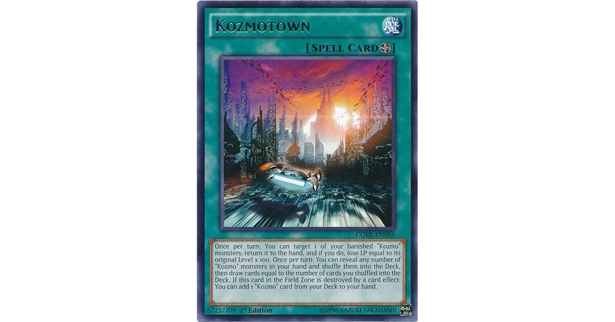 Kozmotown - CORE-EN086 - Rare 1st Edition