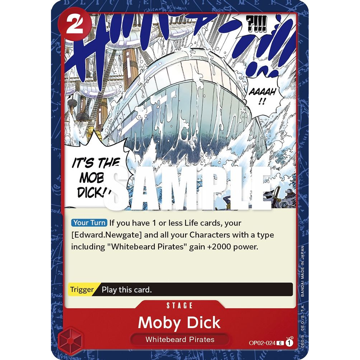 OP02-024 C Moby Dick