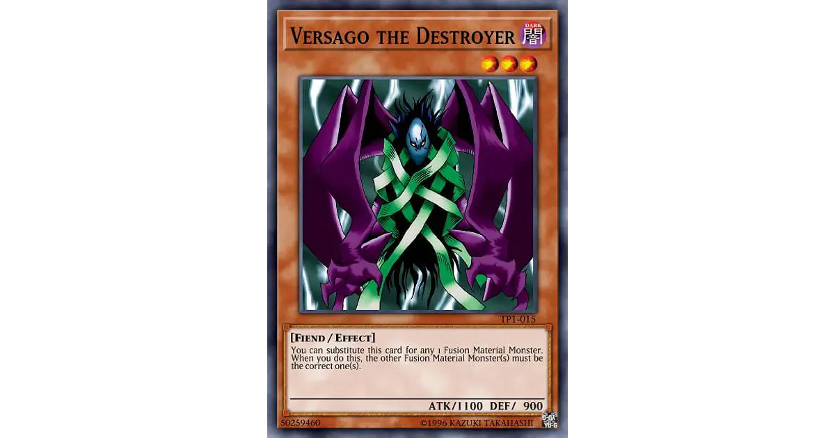 Versago the Destroyer - SGX3-ENA10 - Common 1st Edition
