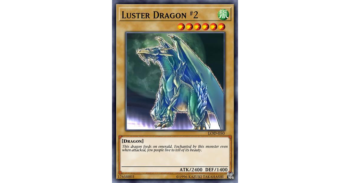 Luster Dragon #2 - SGX3-ENB04 - Common 1st Edition
