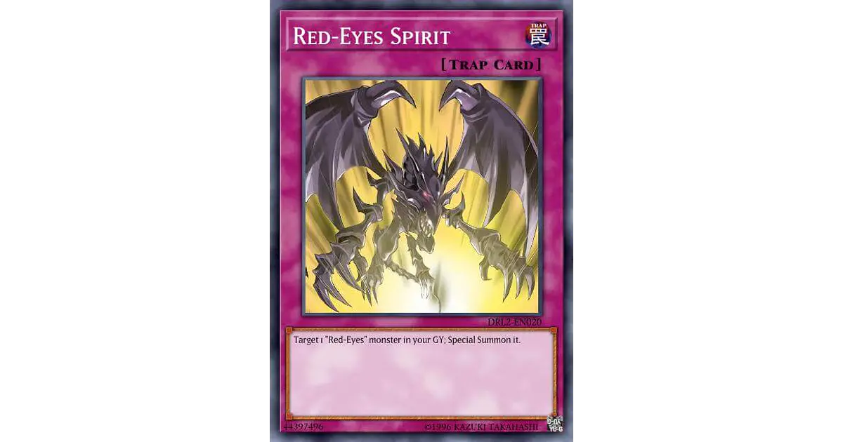 Red-Eyes Spirit - SGX3-ENB19 - Common 1st Edition