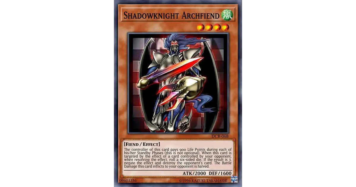Shadowknight Archfiend - SGX3-ENE06 - Common 1st Edition