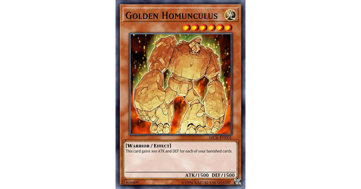 Golden Homunculus - SGX3-ENF02 - Common 1st Edition