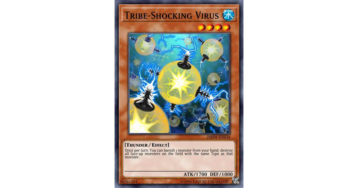 Tribe-Shocking Virus - SGX3-ENF13 - Common 1st Edition