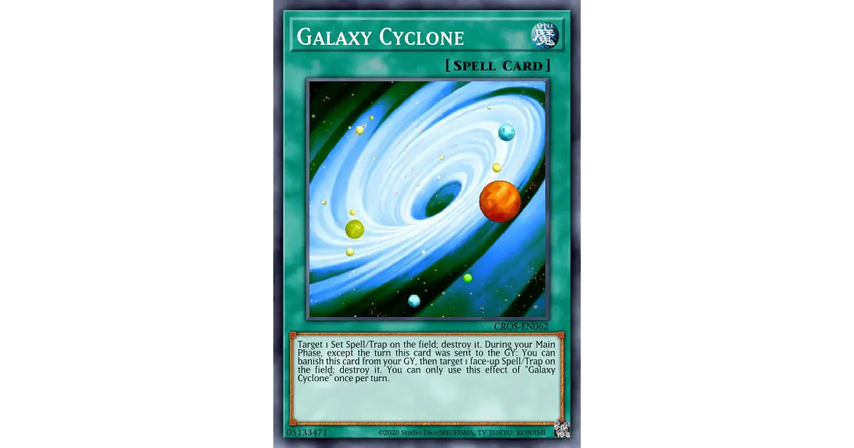 Galaxy Cyclone - SGX3-ENF15 - Common 1st Edition
